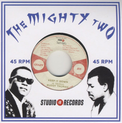 Ruddy Thomas - Keep It Down / Down With It Version - 7" - Roots Reggae ...