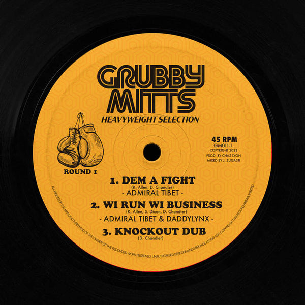 Grubby Mitts Productions - Dem A Fight - 12" - Roots Dub Reggae ...