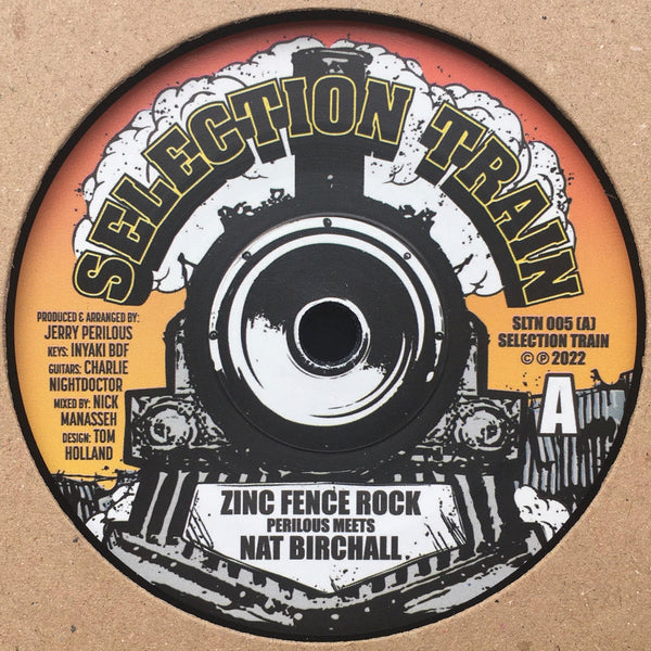 Nat Birchall Perilous Zinc Fence Rock 7" Vinyl Reggae Selection Train ...